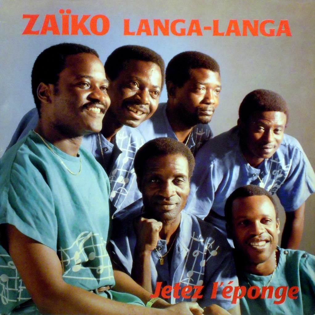 Zaïko Langa-Langa – Jetez l’Éponge,Prozal / SIM’s 1989 | Global Groove ...