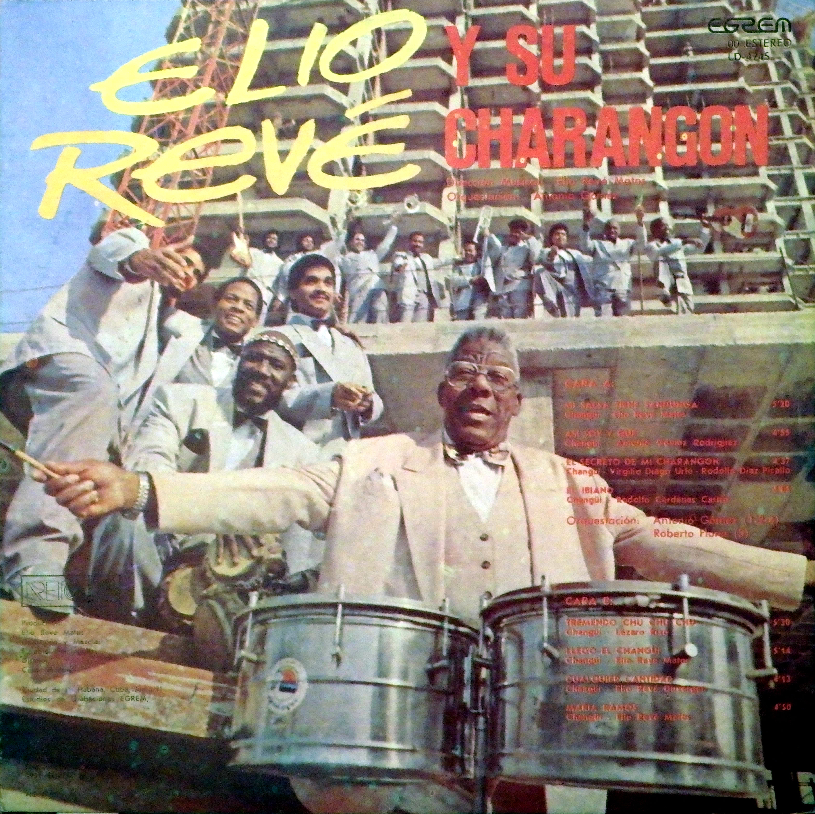 Orquesta Revé Elio Revé y su Charangon Mi Salsa Tiene Sandunga Egrem ...